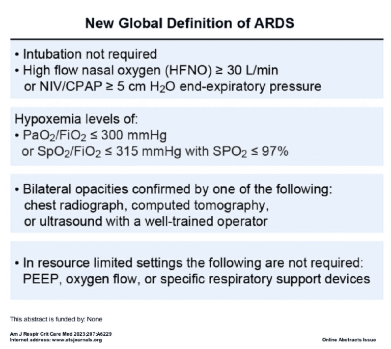 ARDSの定義が変更 | ICUと呼吸器外来のあいだ